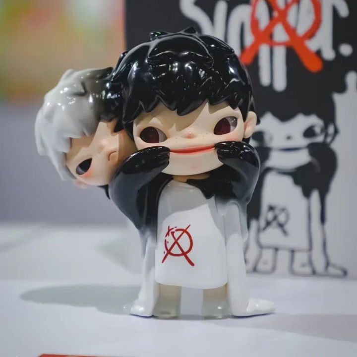 Original POP MART Hirono Simper Kawaii Anime Figure Desktop Decoration ...