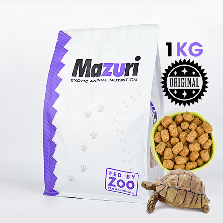 Mazuri Tortoise Food 5M21 1KG HIGH FIBER TORTOISE SULCATA DIET | Lazada