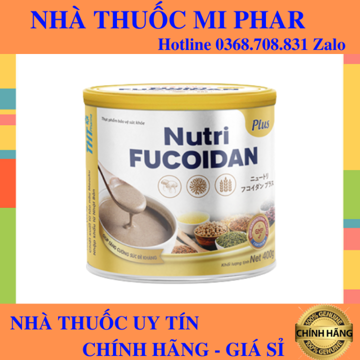 [CHÍNH HÃNG - HOÀN TIỀN] Nutri Fucoidan Plus - Thực dưỡng miễn dịch ...