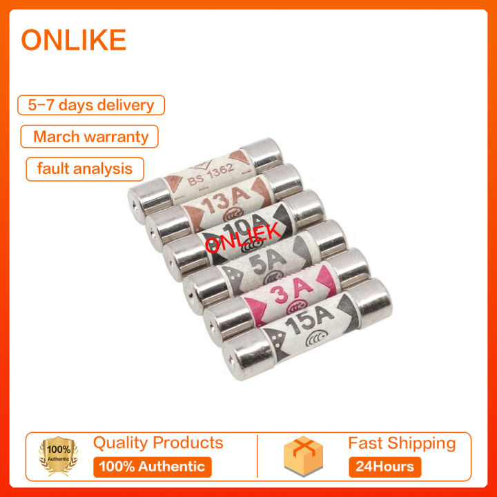 10pcs BS1362 3A 5A 10A 13A 15A Irrigation Sand Riot English Plug ...