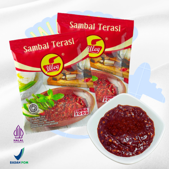 Finna Uleg Indonesian Sambal Terasi Condiments Indonesia Halal Hot ...