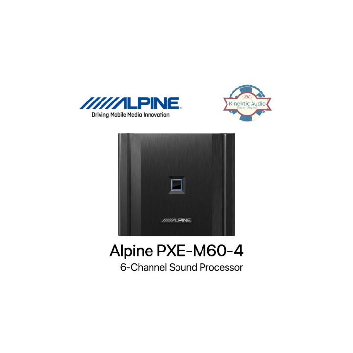 Alpine PXE-M60-4 - 6-Channel Sound Processor/Car sound processor | Lazada