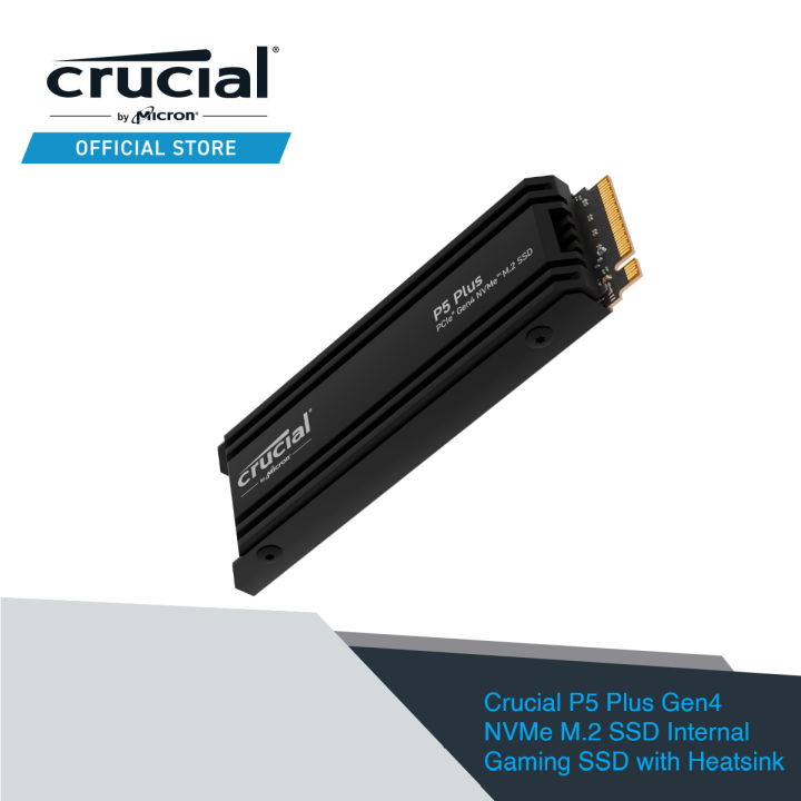Crucial P5 Plus Gen4 NVMe M.2 SSD Internal Gaming SSD with Heatsink | Lazada PH