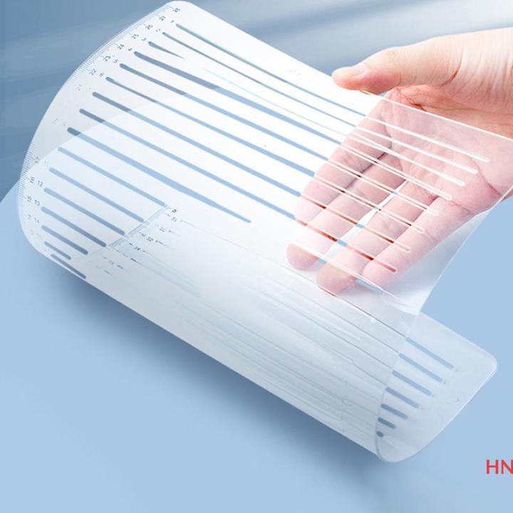HN Calligraphy Stencil Straight Line A4 Clear Ruler Writing Tool ...