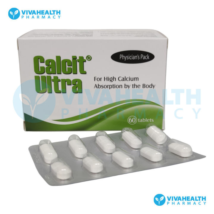 Calcit (Calcium Citrate + Vitamin D3) Ultra tablet 60s | Lazada Singapore