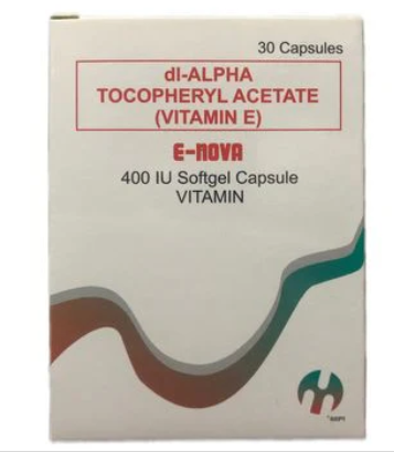 VITAMIN E - (E NOVA) d Alpha Tocopherol 400IU 30caps | Lazada PH