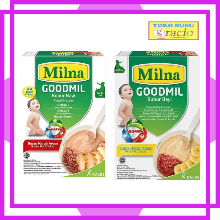 milna goodmill 6+ 120gr | Lazada Indonesia