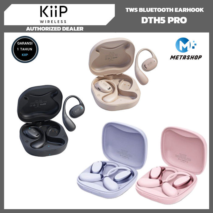 KiiP Wireless DTH5 PRO TWS True Wireless Bluetooth 5.3 Headset ...