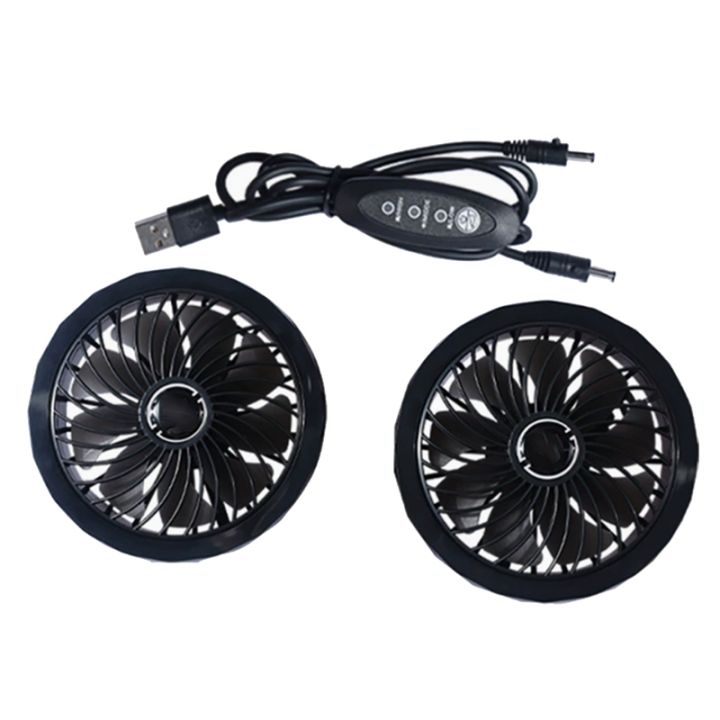 Mobile Air Conditioner Fan Wrapping Brushless Motor USB Summer Cooling ...