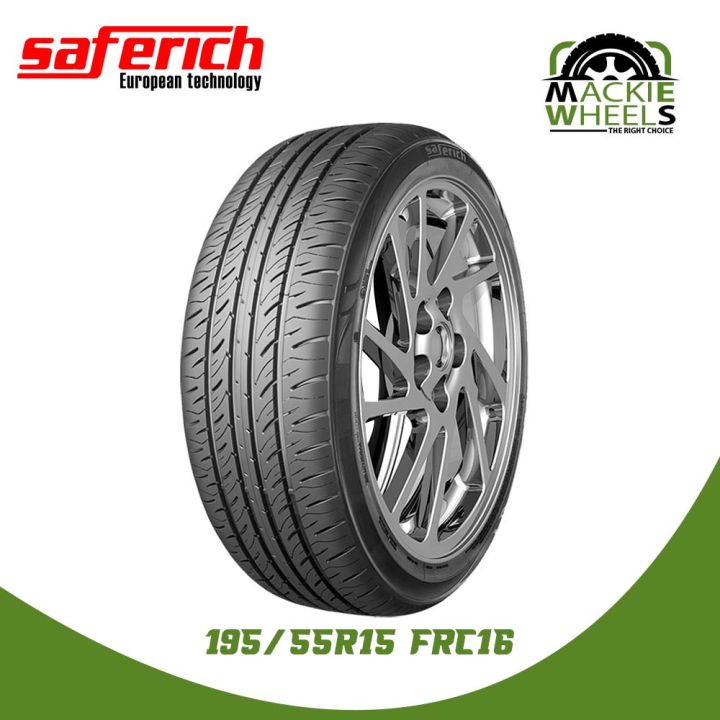 SAFERICH TIRE SIZE 195/55R15 TIRE-85V*FRC16 | Lazada PH