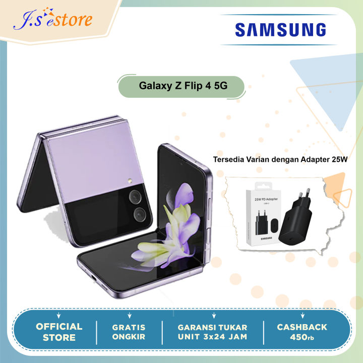 Samsung Galaxy Z Flip 4 5G Foldable Dynamic AMOLED 2X Garansi Resmi ...