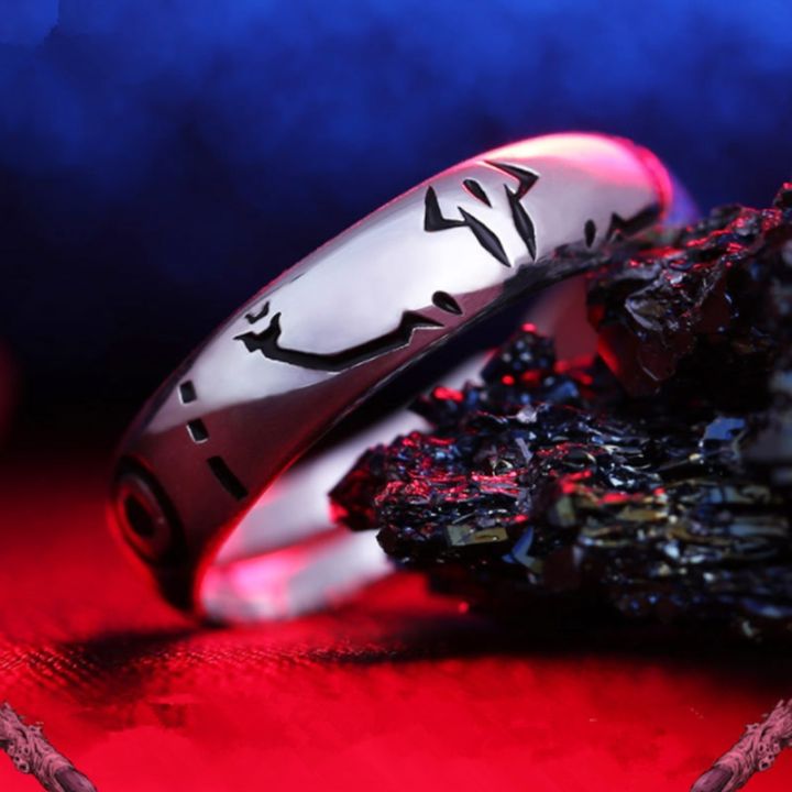 Anime Jujutsu Kaisen Ryomen Sukuna Itadori Yuji Ring Cosplay Metal ...