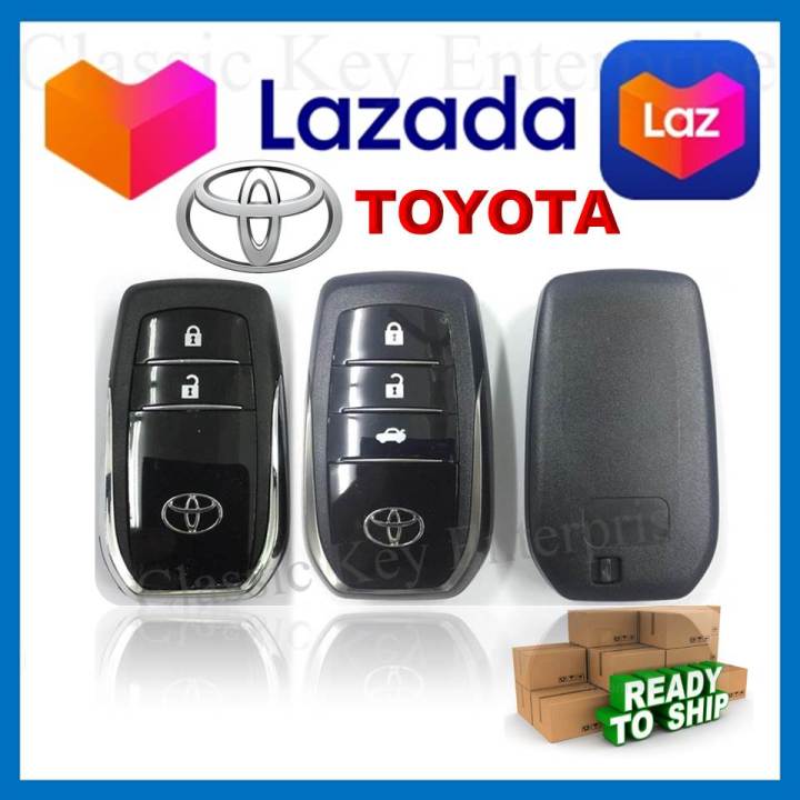 Toyota Smart Key Cover Case Casing with Keyblade | Lazada