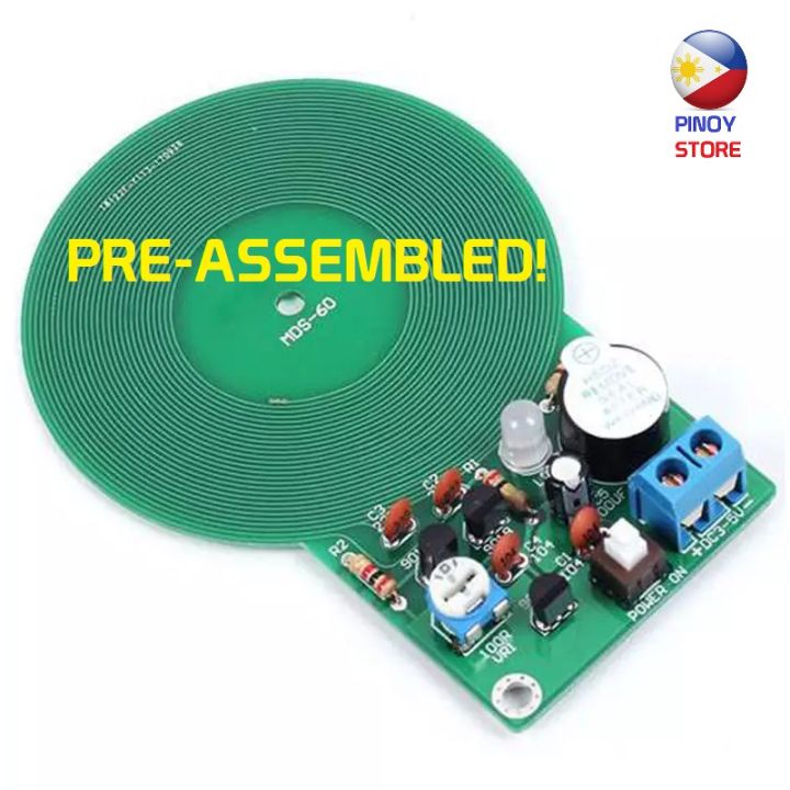 Metal Detector Kit PreASSEMBLED MDS-60 3-5V non contact limit proximity ...