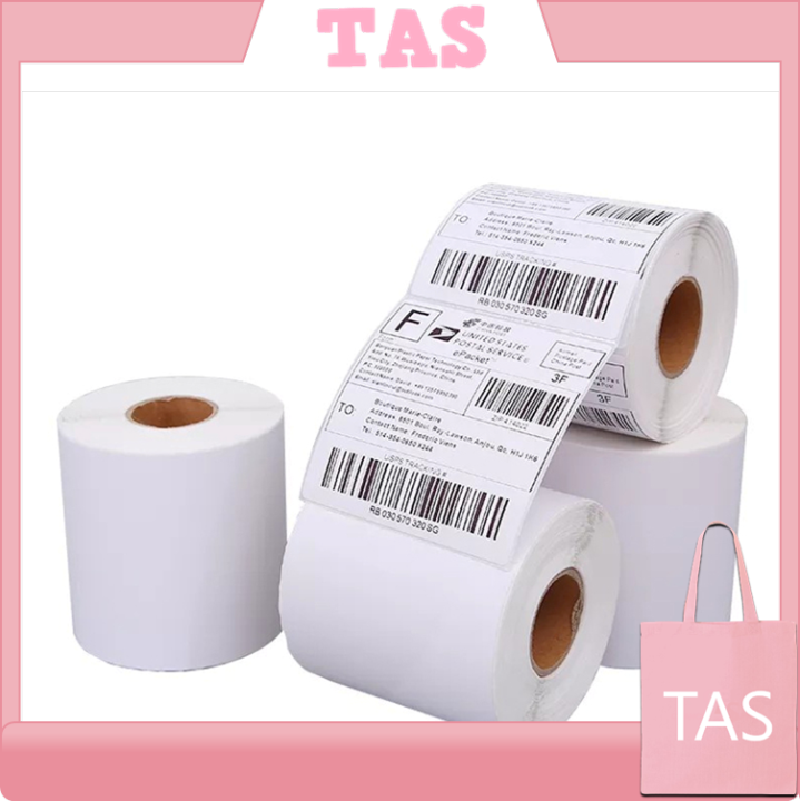 TAS - Label Stiker Resi / Label Stiker Isi 500 Lembar / Kertas Resi ...