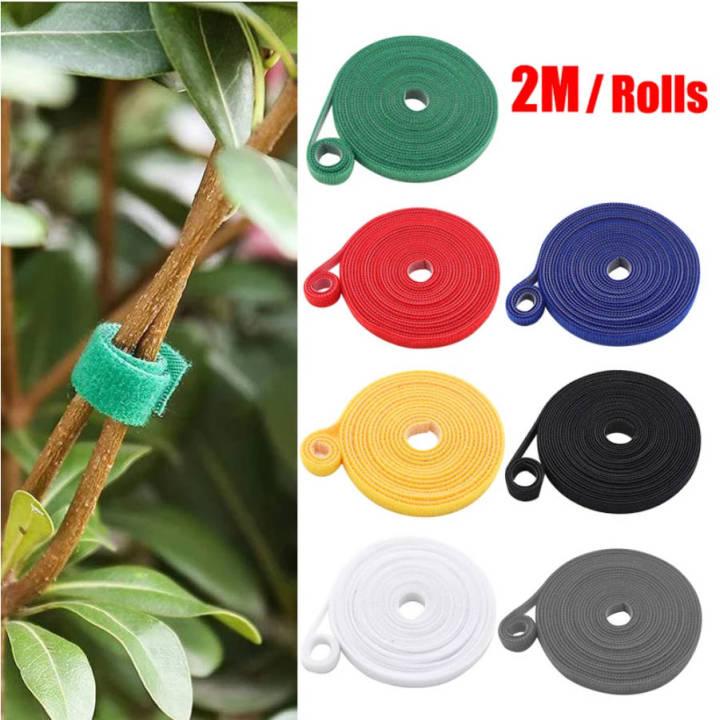 Garden Plant 2M Cable Ties / Reusable Nylon Bundle Ties / Home Garden ...