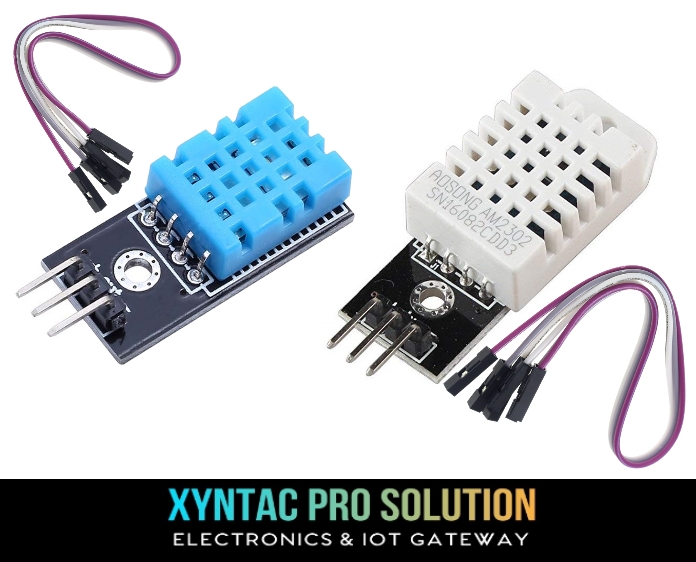 DHT11 / DHT22 DHT 11 22 Temperature Humidity Moisture Sensor Module ...