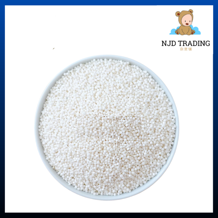 Small Sago Pearls Biji Sago White Sago 200g 500g 1Kg 小粒 西谷米 西米露 西米 沙古 ...
