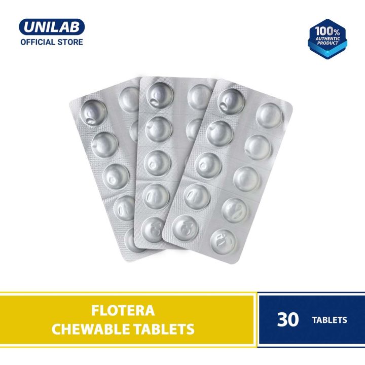 Flotera Chewable Tablet 30s (100 million Colony Forming Units (CFU ...