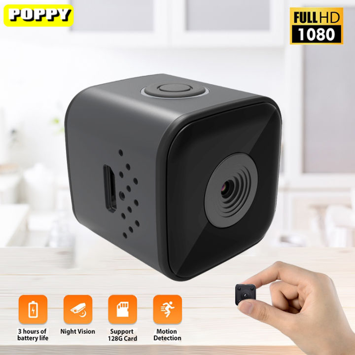 Mini Camera 1080P HD Camera Hidden Camera Night vision camera spy ...