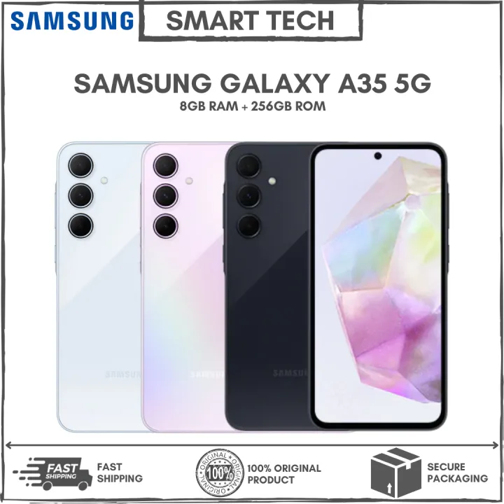 Samsung Galaxy A35 5G SM-A356E (8GB + 256GB ROM) Ready stock + Local ...