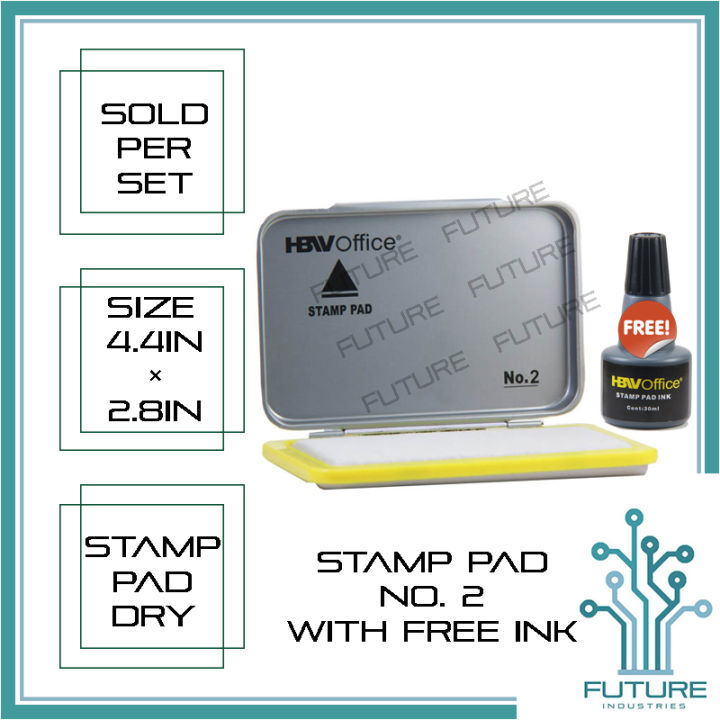 Stamp Pad Office Stamp Pad No. 1 Stamp Pad No. 2 Stamp Pad No. 3 Stamp ...