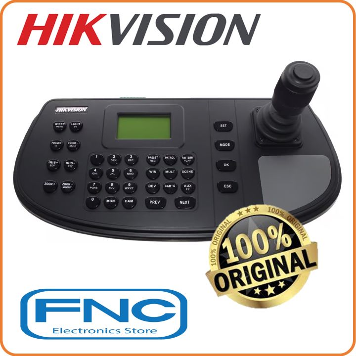 HIKVISION DS-1006KI CCTV RS485 Keyboard Joystick 128 × 64 Dot-Matrix ...