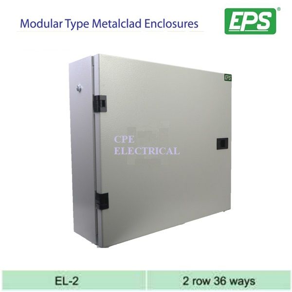 EPS EL-2 2 ROW 36 WAY METAL CLAD ENCLOSE DB BOX | Lazada