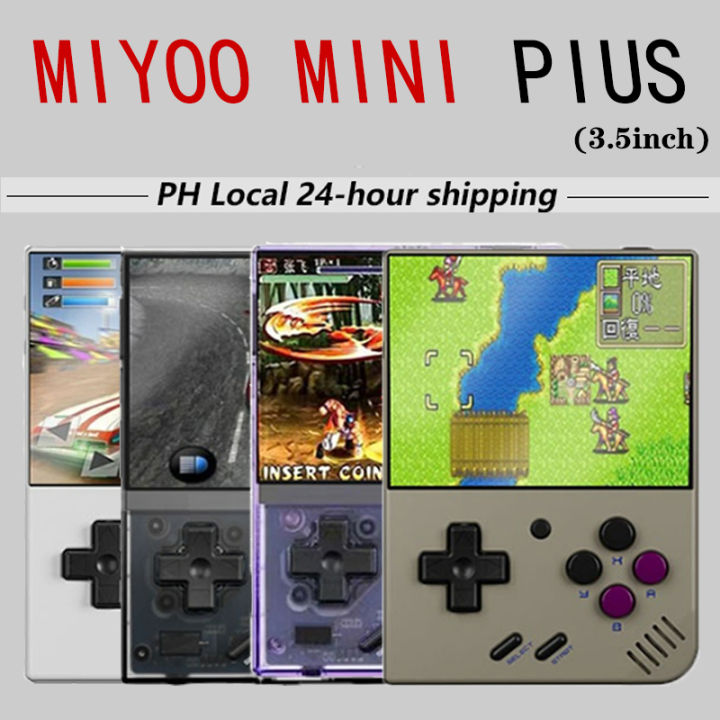 Miyoo Mini Plus Portable Handheld Game Console 3.5 inch Classic System ...