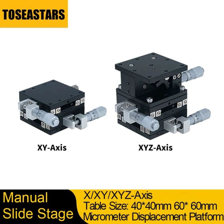 Micrometer Table Manual Sliding Table X/xy/xyz Axis Knob Trimming ...