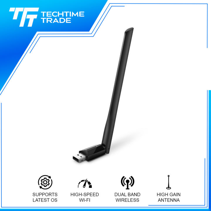 Gigaware TP-Link Archer T2U Plus | AC600 | High Gain Wireless Dual Band ...