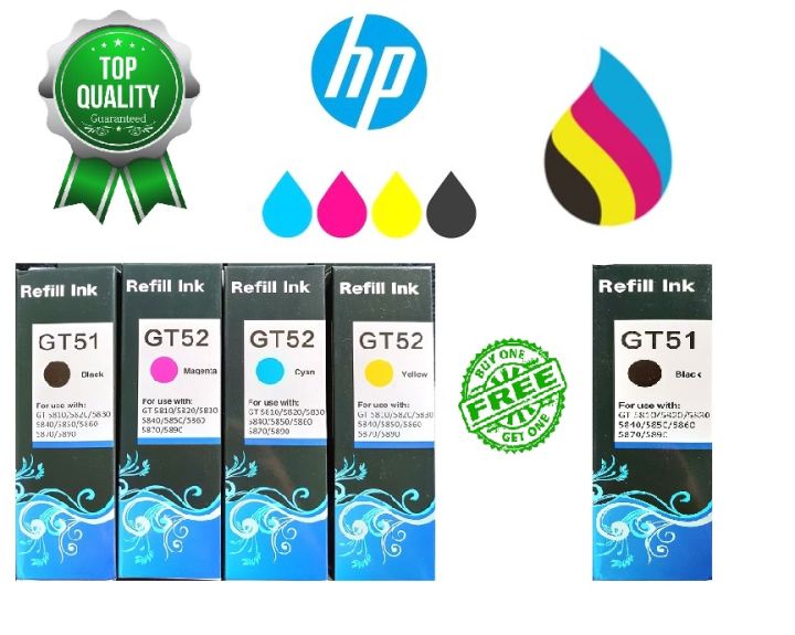 HP DeskJet GT Series Printer Compatible Refill Ink | Lazada