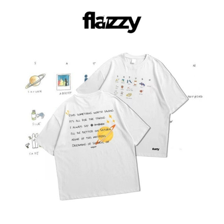 ใหม่ ใหม่ Flazzy Aesthetic kaos sza saturn - เสื ้ อยืด sza saturn ...
