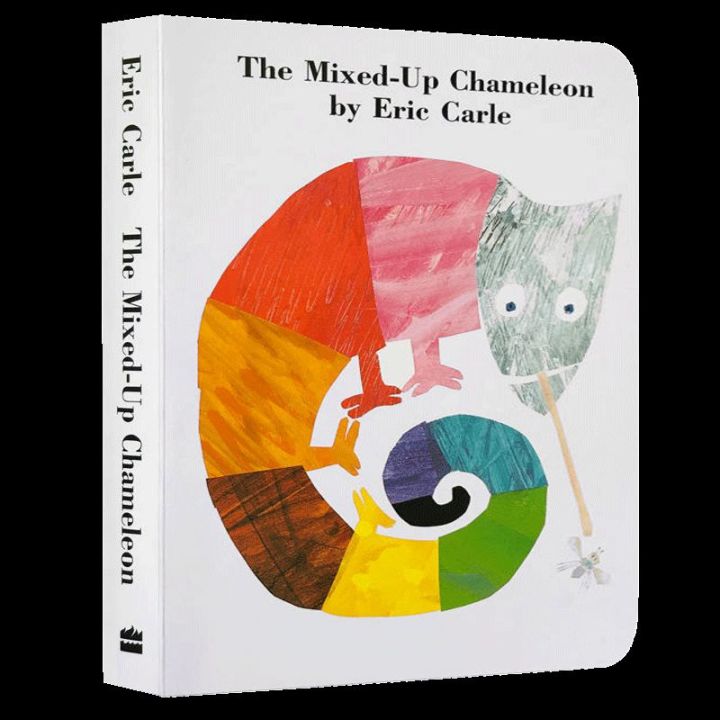 The mixed up chameleon cardboard book Eric Carle grandfather | Lazada PH
