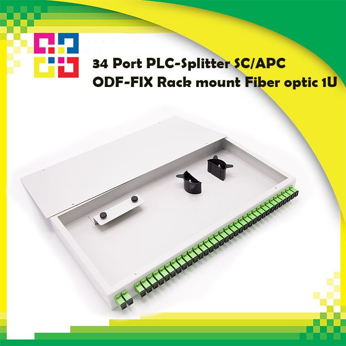 B1-FD34-SPLITTER 34 Port PLC-Splitter SC ODF-FIX Rack mount Fiber optic ...