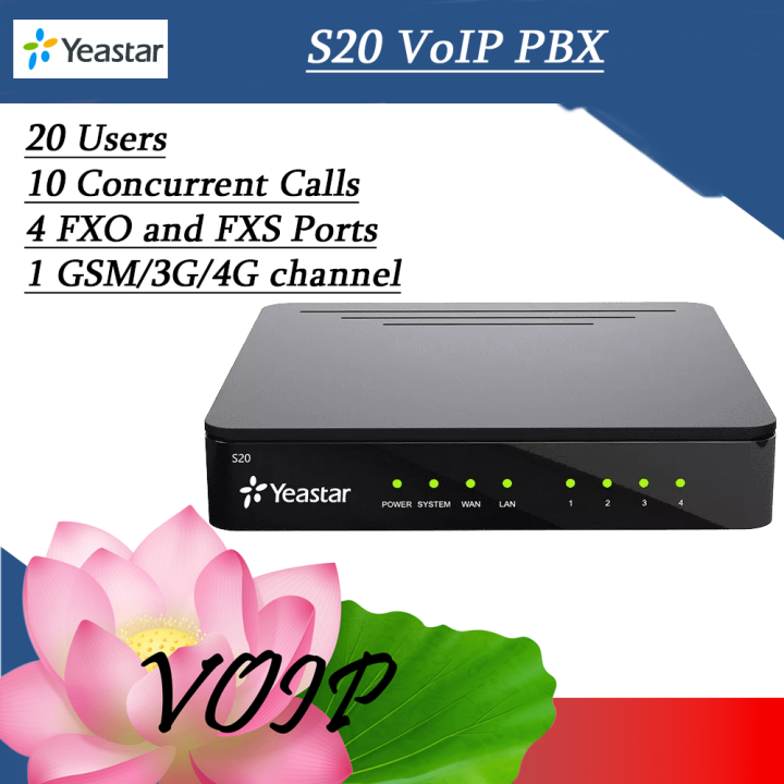 Yeastar S20 VoIP PBX for Small Business (Base unit only) (VAT INC PRICE) | Lazada PH