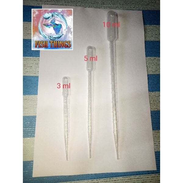 Plastic Dropper 3ml/ 5ml/ 10 ml | Lazada PH