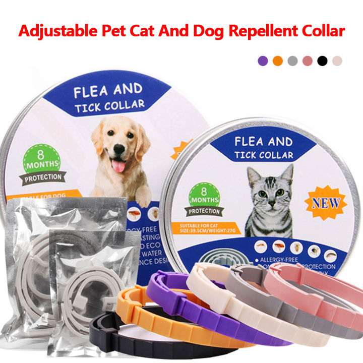 Hittime Retractable Pet Dog Antiparasitic Collar Dog Anti Flea And Tick ...