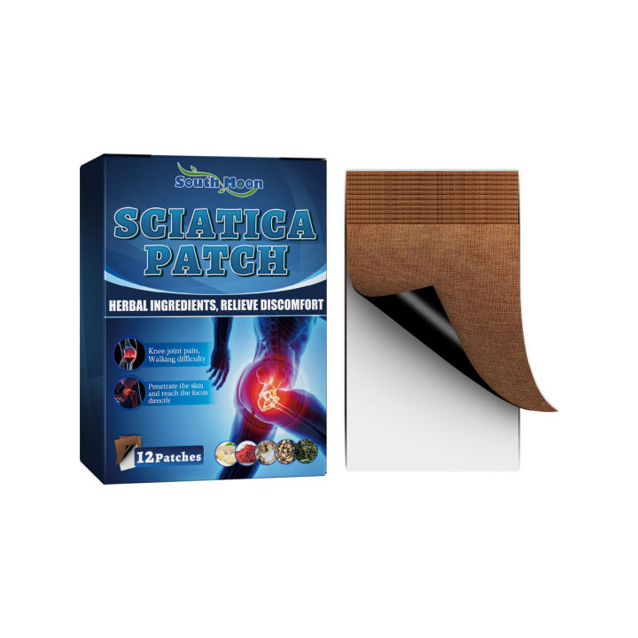 South Moon 12patches Sciatic Nerve Relief Patches Relieve Sedentary ...