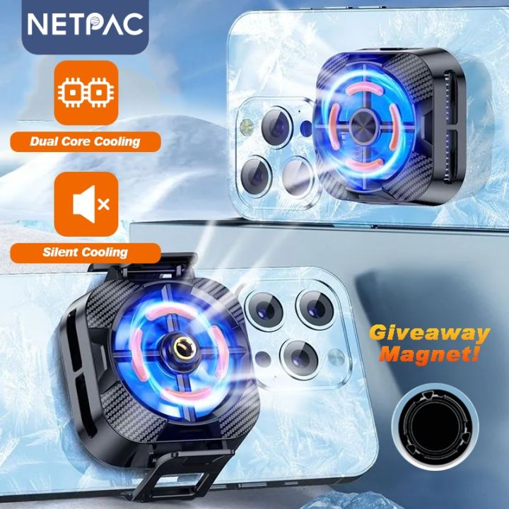 NETPAC X79 Phone Cooler Magnet Gaming Radiator Wireless Portable ...