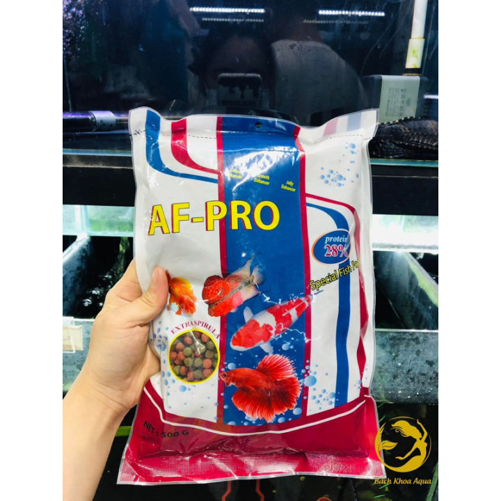 Thức Ăn Cá AF-PRO gói 500g Không Làm Dơ Nước, Cám Thái Tốt Cho Cá Cảnh ...