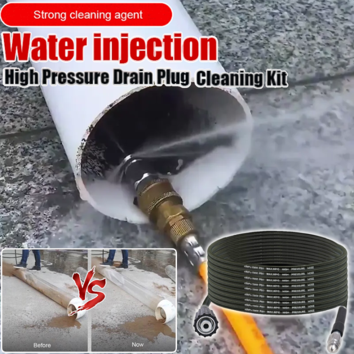 High Pressure Cleaning Sewer And Pipeline Sewage Pipe Blockage Clogging ...
