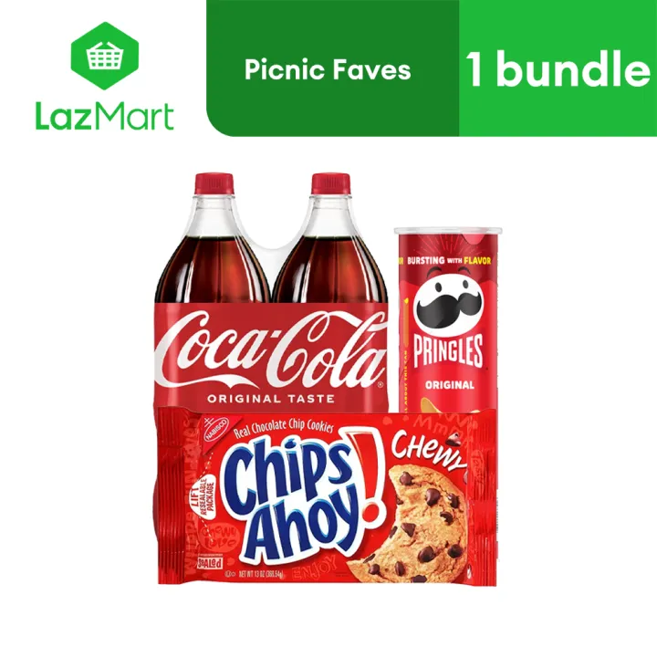 Picnic Faves - COCA-COLA Original 1.5l - Pack of 2, Pringles Original ...