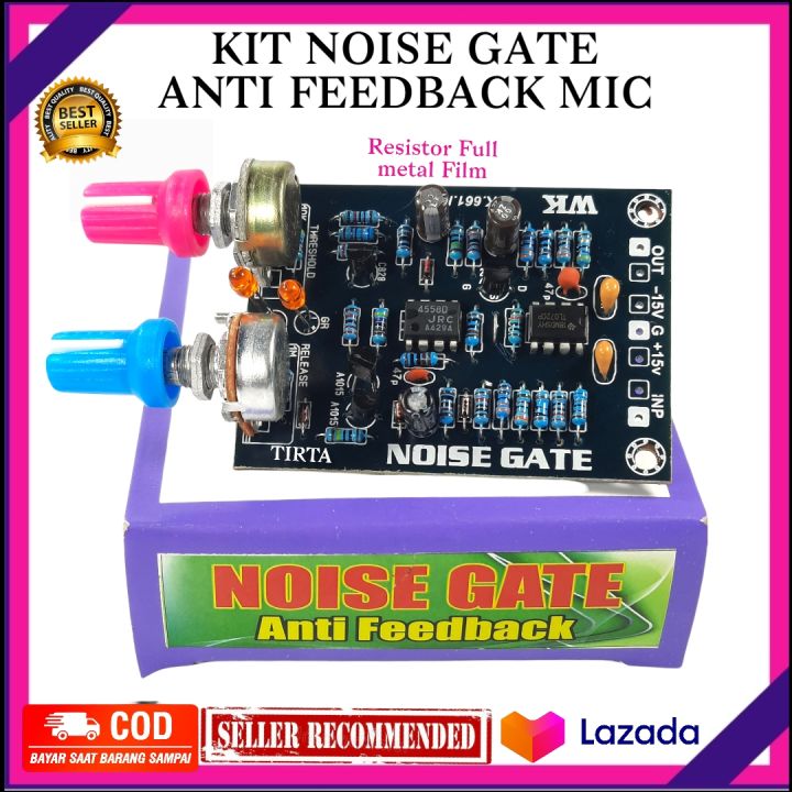 KIT NOISE GATE PCB FIBER ANTI FEEDBACK MIC BERKWALITAS | Lazada Indonesia