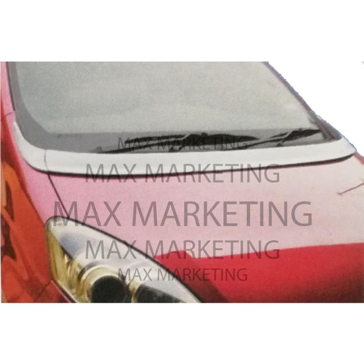 B1485 CAR BODYKIT PERODUA ALZA BONNET WING (FIBER) | Lazada