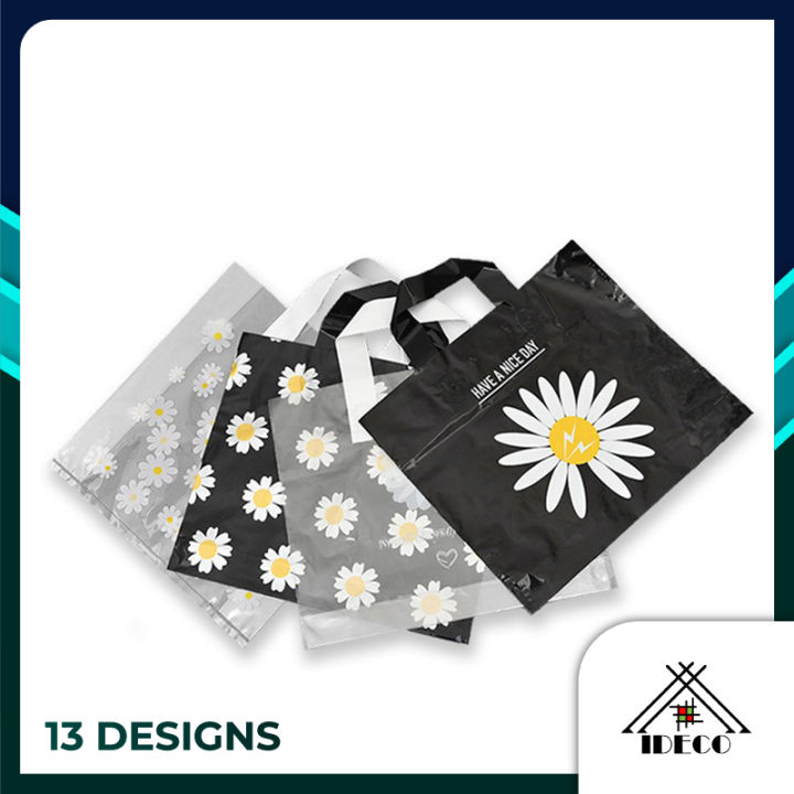 iDECO [11 Designs] 1 PCS 30x25x6cm Premium Goodies Bag Tote Bag ...
