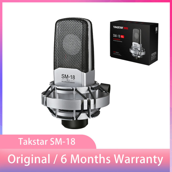 Takstar SM-18 EL Professional Recording Microphone | Lazada PH