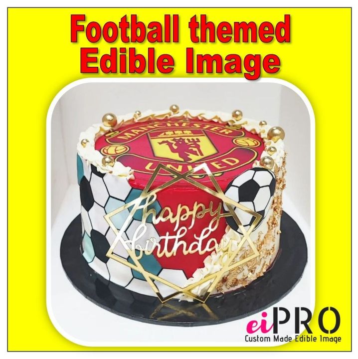 Football Edible Image A4 | Lazada