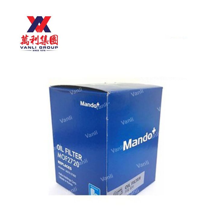Mando Oil Filter for Hyundai Santafe 2.2 Diesel (2007-2012) - MOF2720 ...