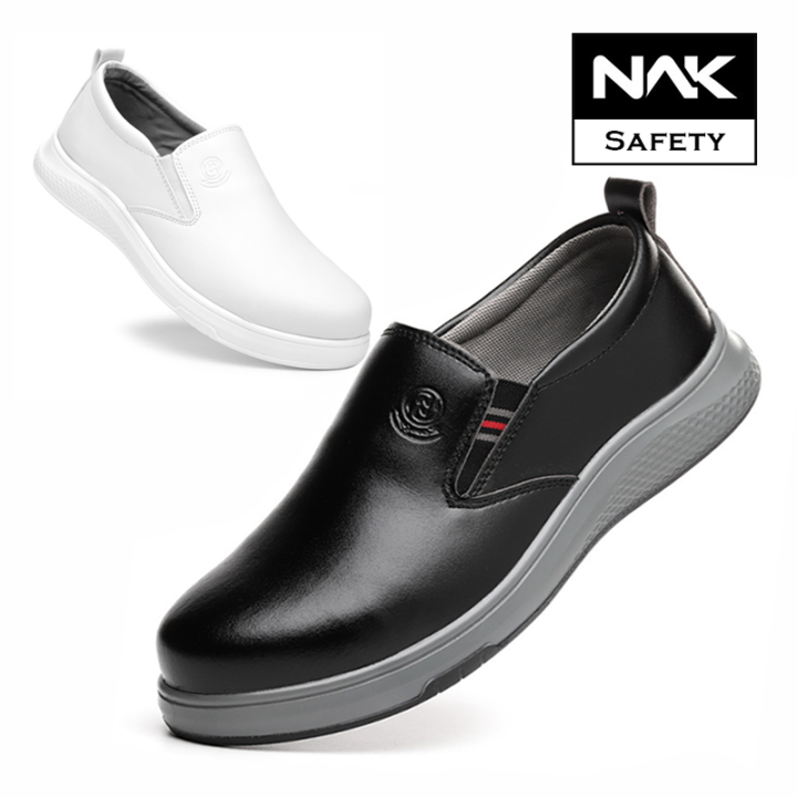 NAK ESD Safety Shoes Men Anti Static Fiber Cap Toes Cleanroom Shoes ...